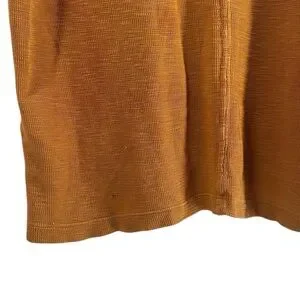 Diesel | Shirts | Diesel Co Orange Waffle Knit Polo Distressed Beach ...